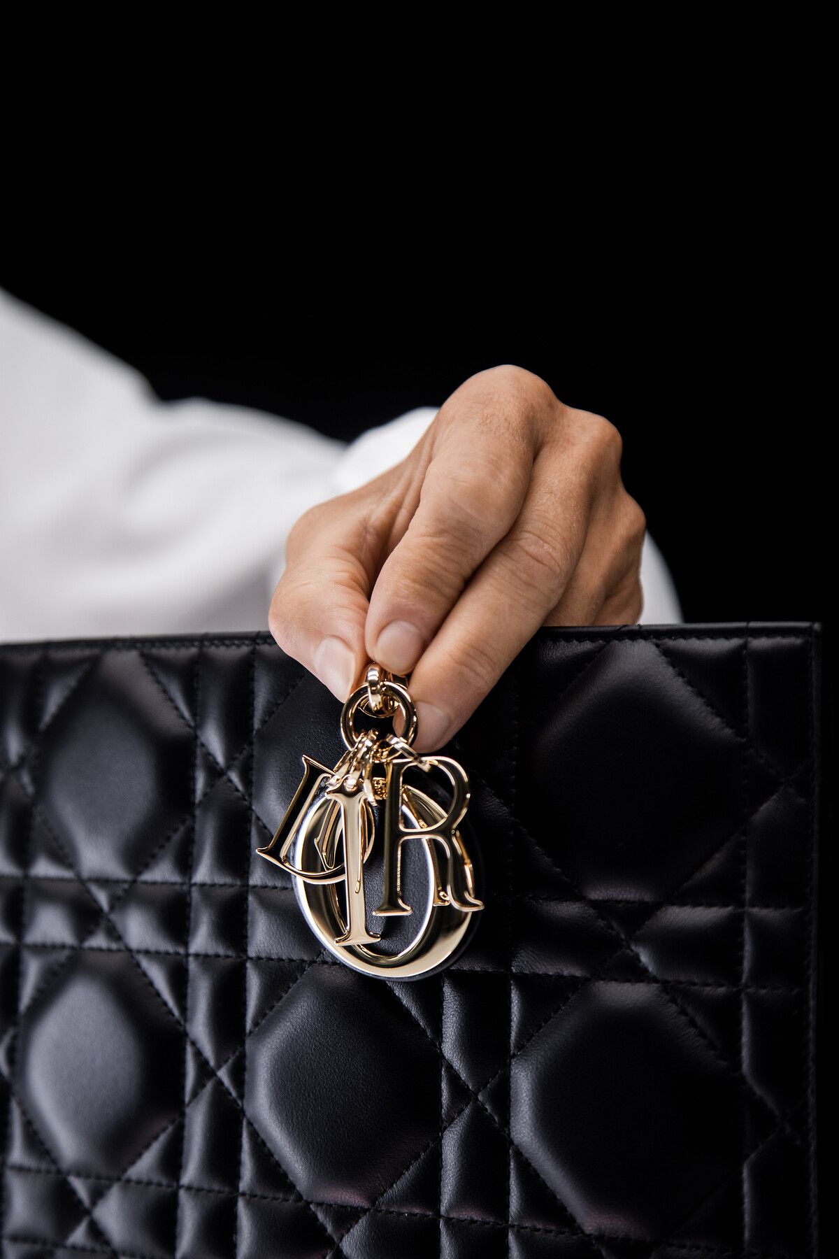 Le Dior Book Tote En Cuir Macrocannage News Défilés Dior